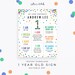 Confetti One Year Old Sign Editable PDF Instant Download. 1st | Etsy