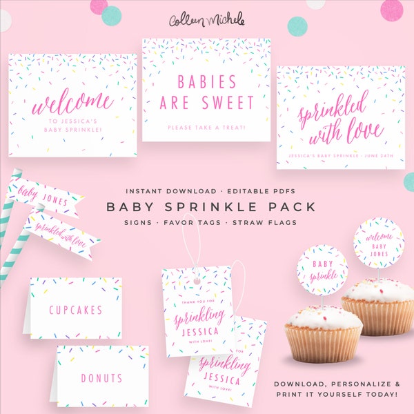 Baby Sprinkle Decor - Etsy