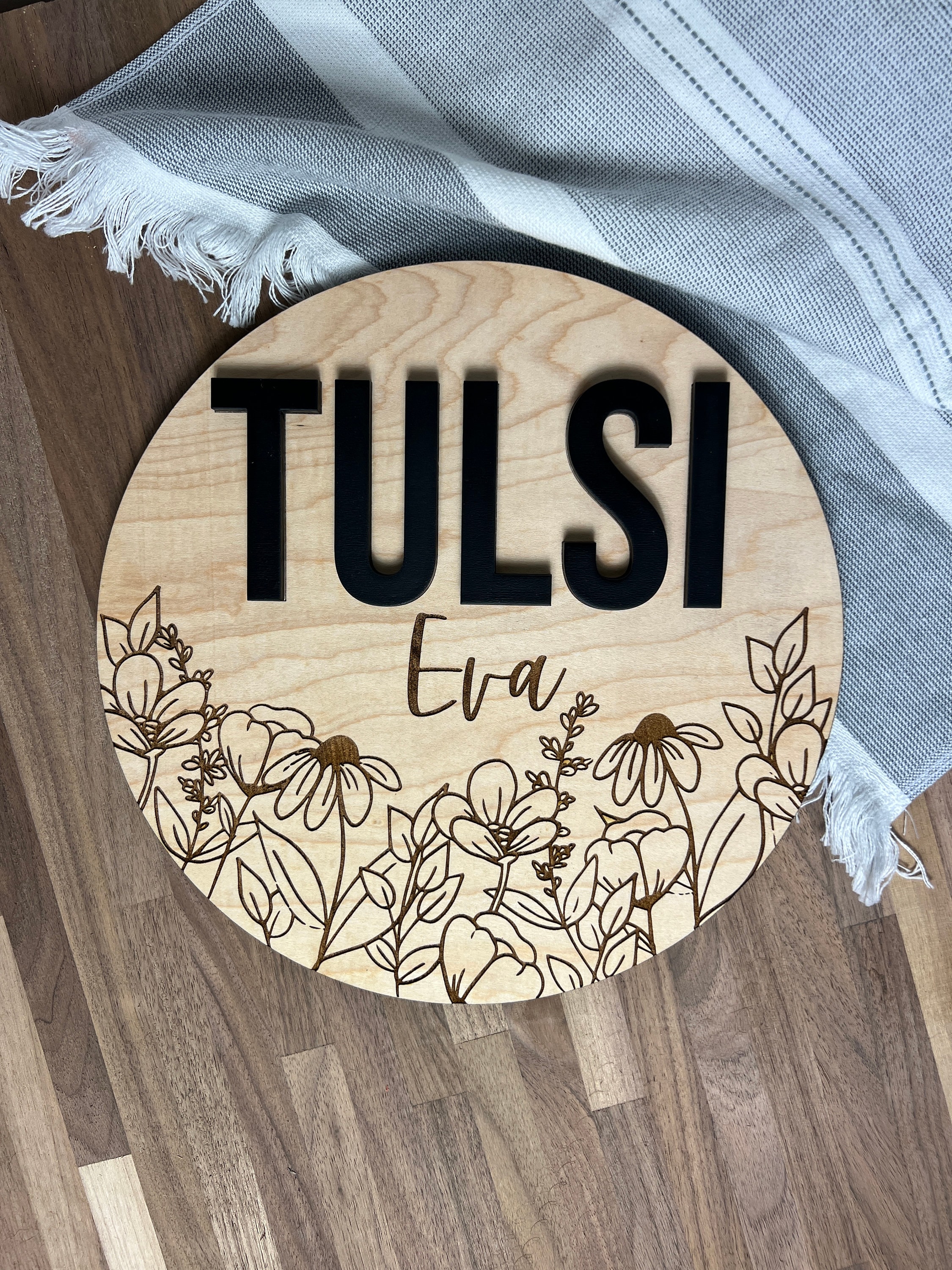 SVG Engraved Floral Laser Cut File, Flower Digital Download, Glowforge ...