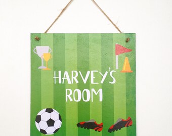 Football Picture Name Sign - Etsy