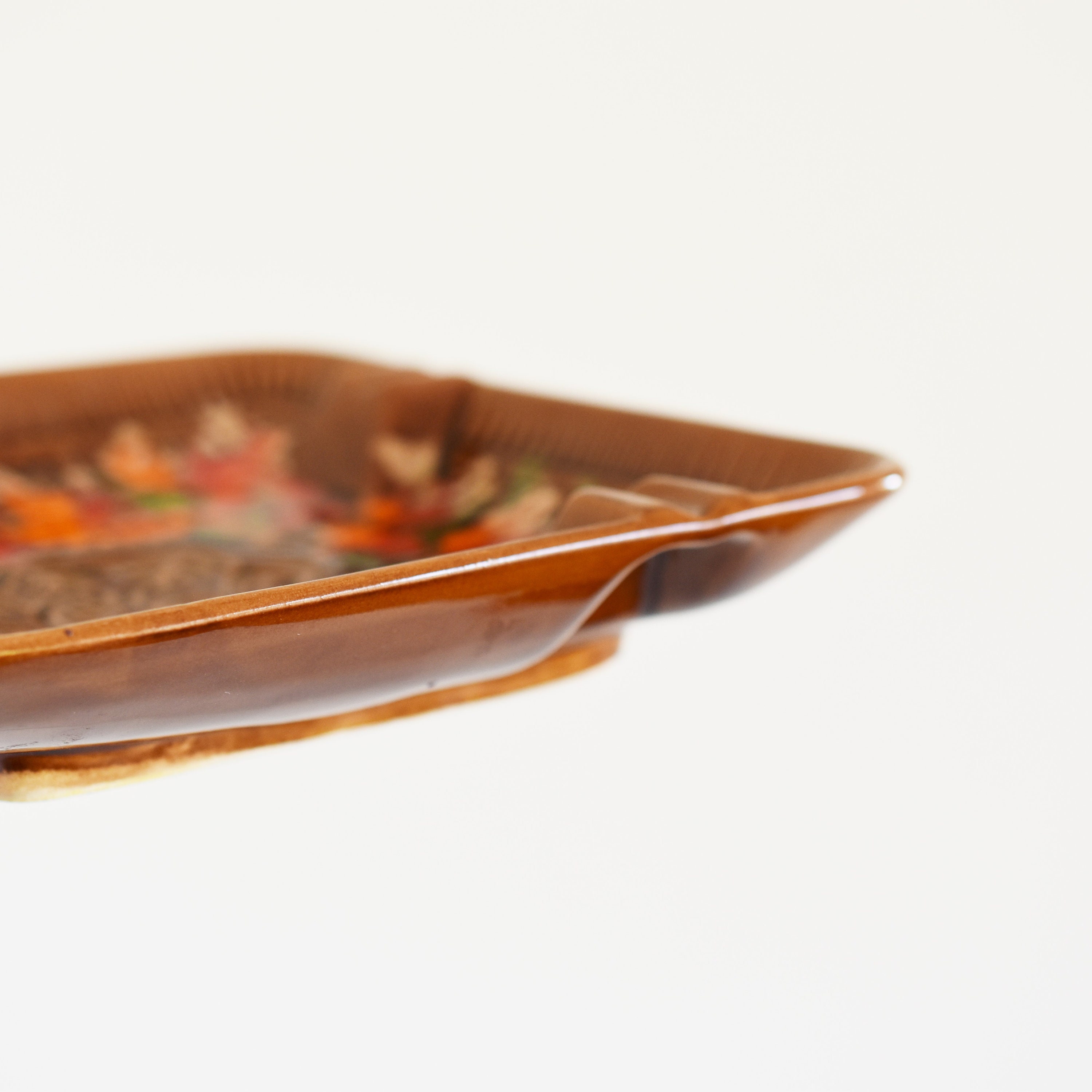Vintage Drip Glazed Ashtray Mid Century Homewares Made in - Etsy
