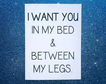 Between My Legs | Etsy