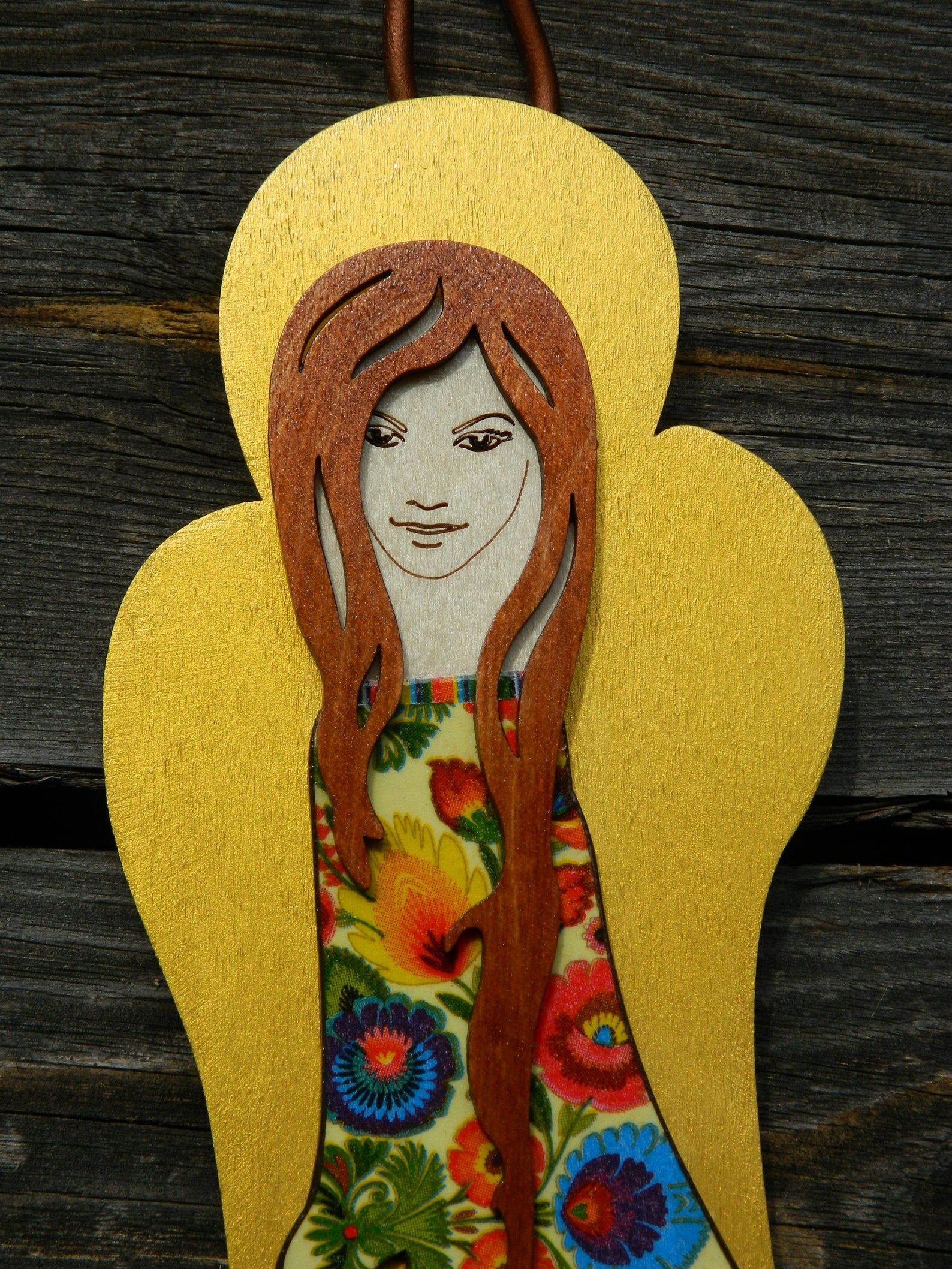 Angel Wall Hanging Polish Folk Art Room Decor Polish Folk - Etsy