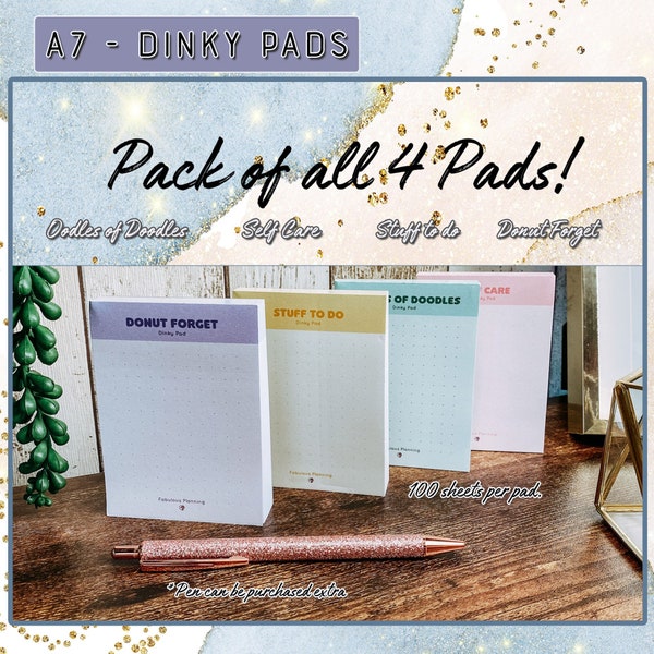 Mini Writing Pads - Etsy UK