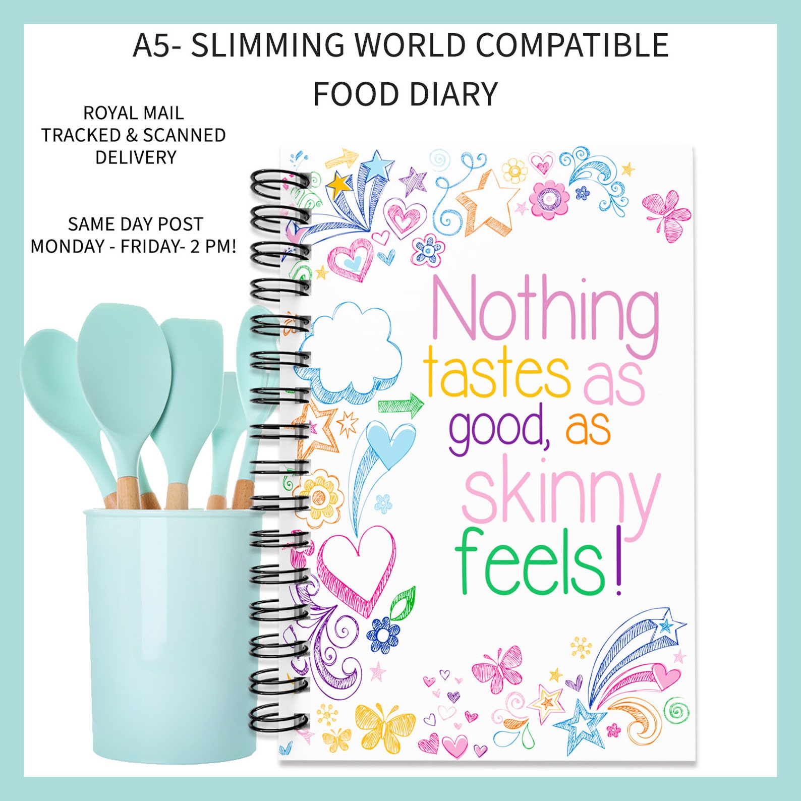 Healthy Planner - Compatible Slimming World, A5 Tracker, Diet Diary ...