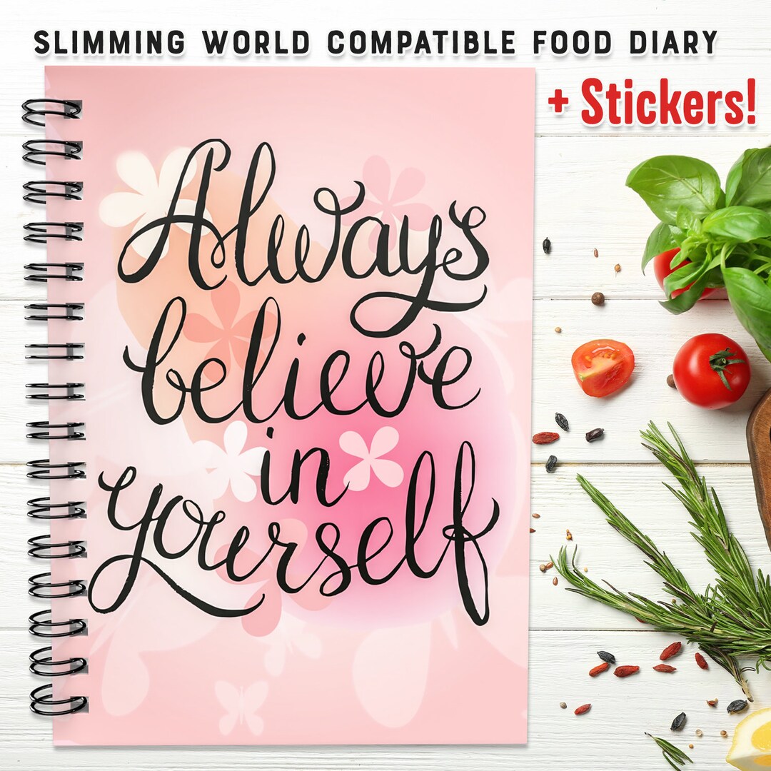 Slimming World Compatible, Food Diet Diary, A5 Tracker, Journal ...