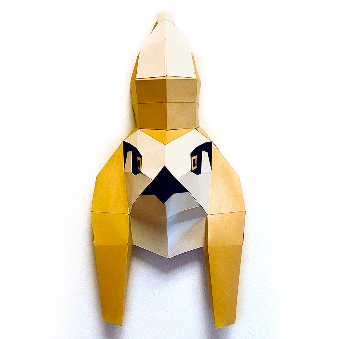 Egyptian God Horus Mask, Papercraft, Wall Decor, 3D Mask Template - Etsy