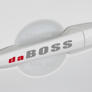 Daboss Car Door Handle Vinyl Decal - 4.7" (set of 2) - Etsy