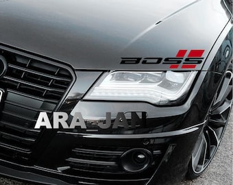 Daboss Door Handle Vinyl Decal Racing Sticker Car Logo Emblem - Etsy