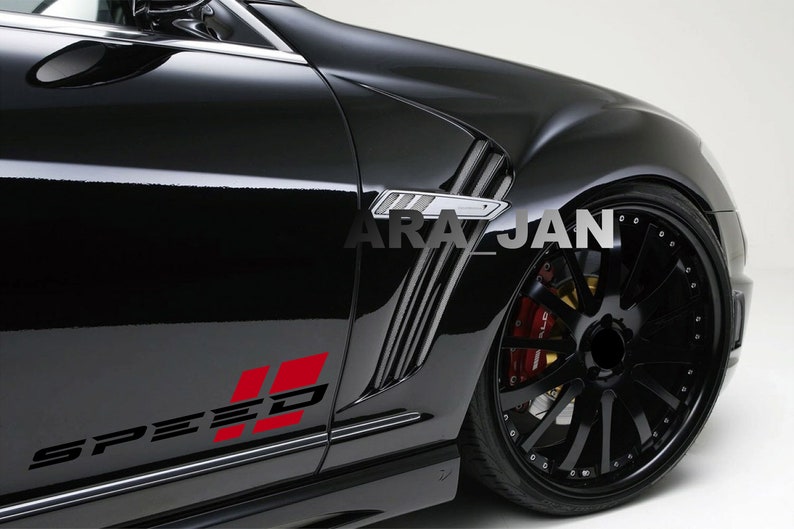 SPEED Decal Sticker Car Racing Stripe Logo Emblem Motorsport Limited ...