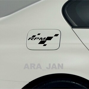 RPM Vinyl Decal Sticker Sport Racing Car Logo Gas Fuel Tank Emblem Bmw ...