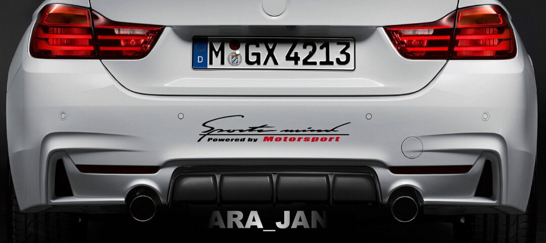 Sports Mind Motorsport Vinyl Decal Sticker Sport Racing Car Logo Emblem ...
