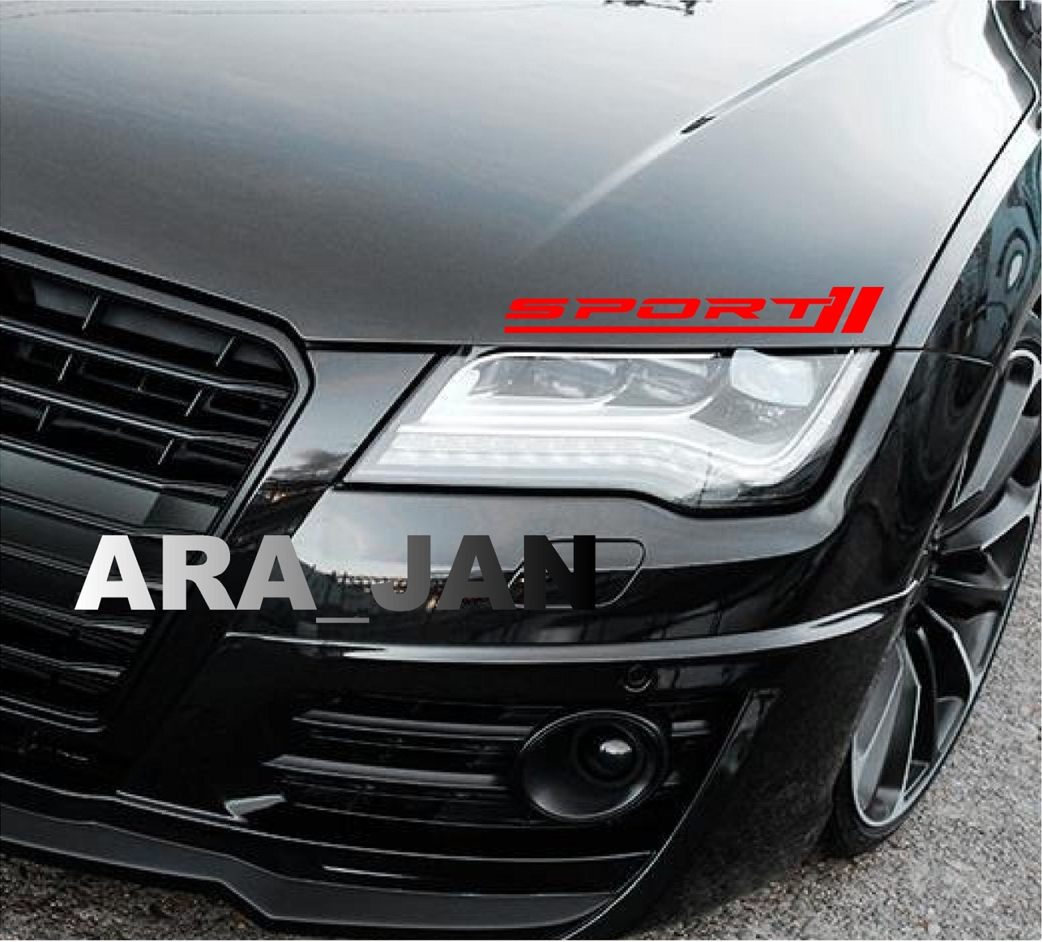 SPORT Vinyl Decal Sticker Sport Car Racing Car Logo Emblem - Etsy