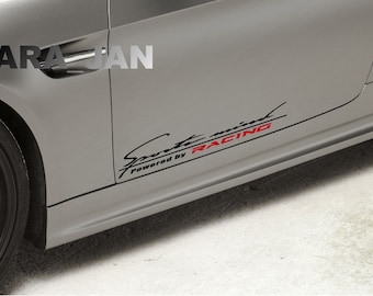 Sports Mind Powered by Motorsport Vinyl Decal Sticker Sport Car Logo ...