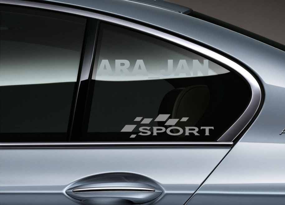 Sport Vinyl Decal Racing Sticker Car Logo Window - Etsy