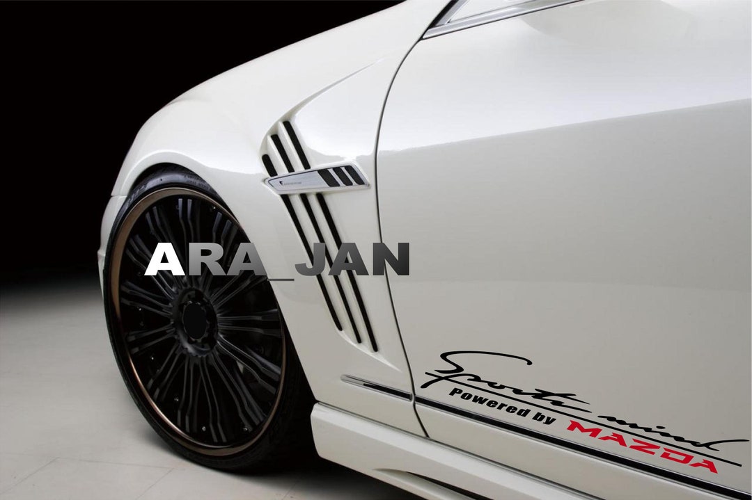 Sports Mind Car Stripe Vinyl Decal Sticker Sport Racing Car Logo Emblem ...