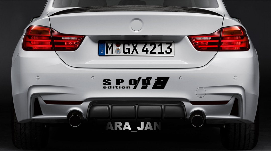 SPORT Edition Vinyl Decal Sticker Racing Sport Car Bamper Logo - Etsy