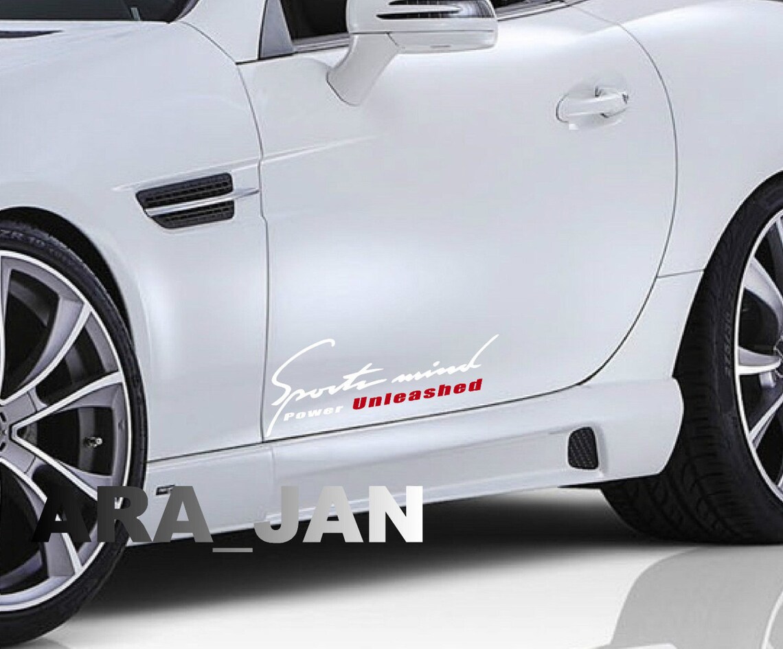 2 pcs Sports mind Power Unleashed Vinyl Decal sticker sport | Etsy