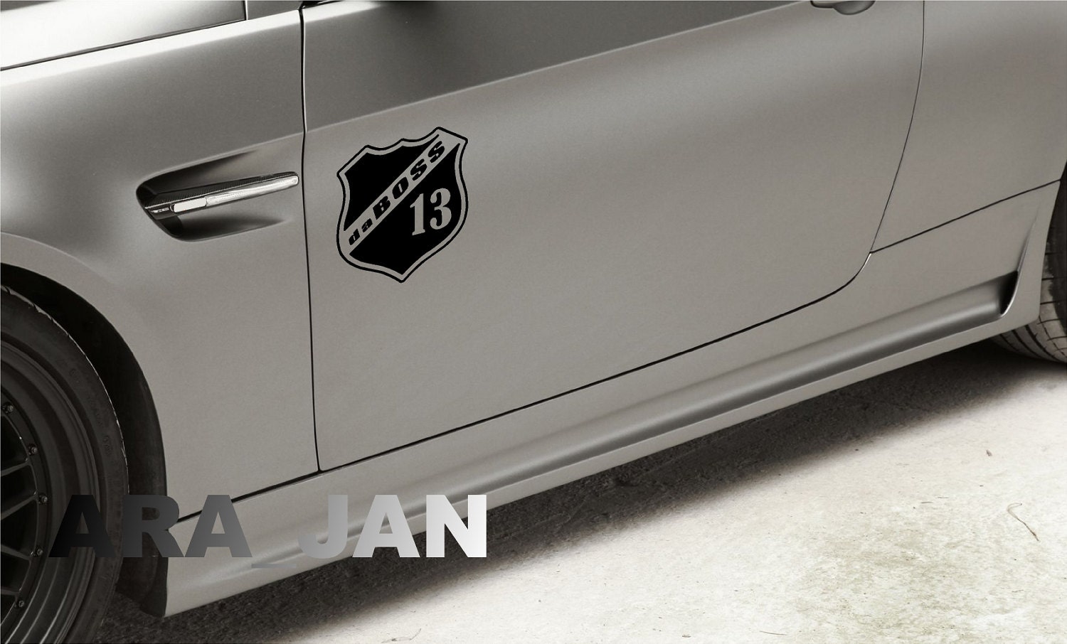 2pcs Daboss Vinyl Decal Sticker Sport Racing Car Logo Emblem - Etsy