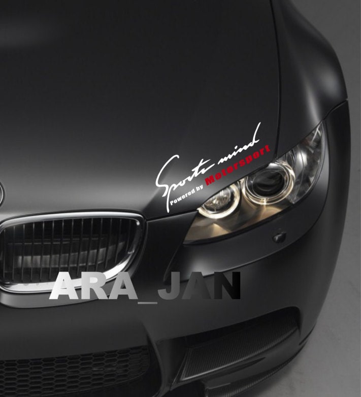 Sports Mind Motorsport Vinyl Decal Sticker Sport Racing Car - Etsy