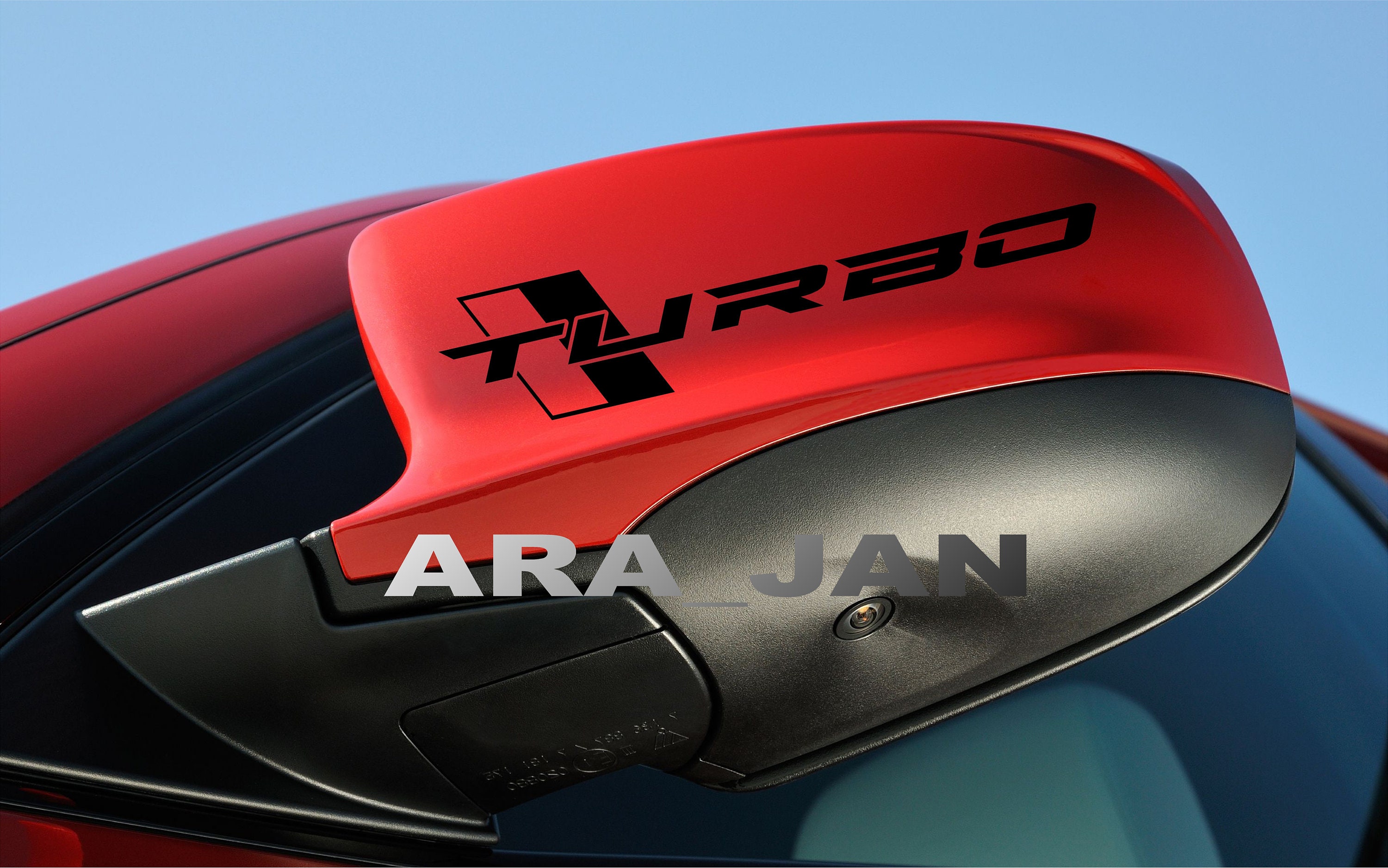 TURBO Sport Car Decal Sticker Racing Logo Auto Emblem - Etsy