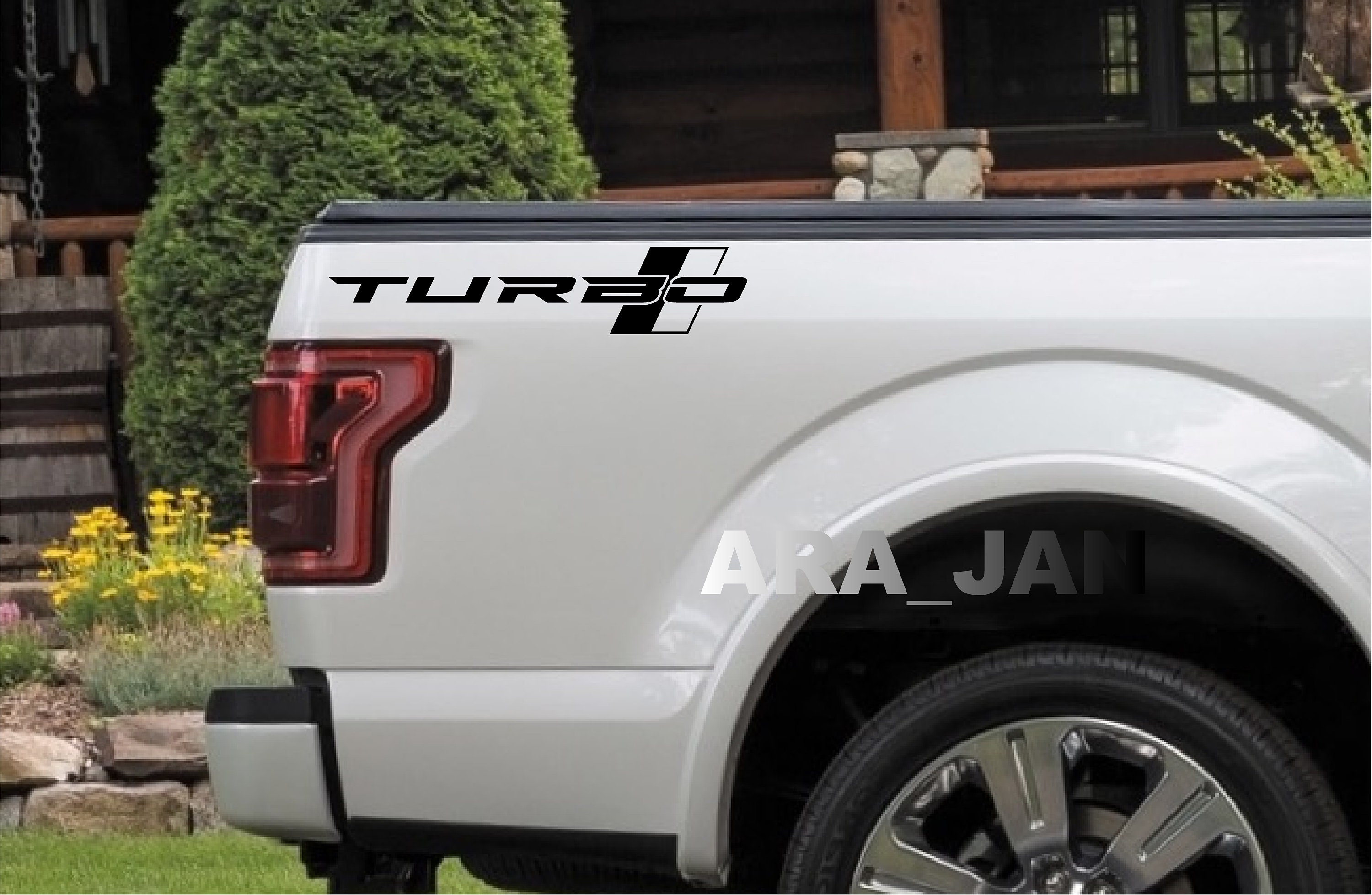 TRUCK Turbo Sport Sticker Decal Pickup Bed 4X4 4WD TURBO - Etsy