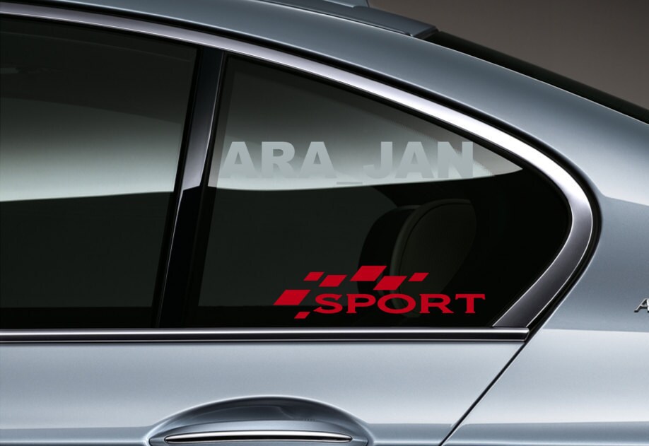 Sport Vinyl Decal Racing Sticker Car Logo Window - Etsy