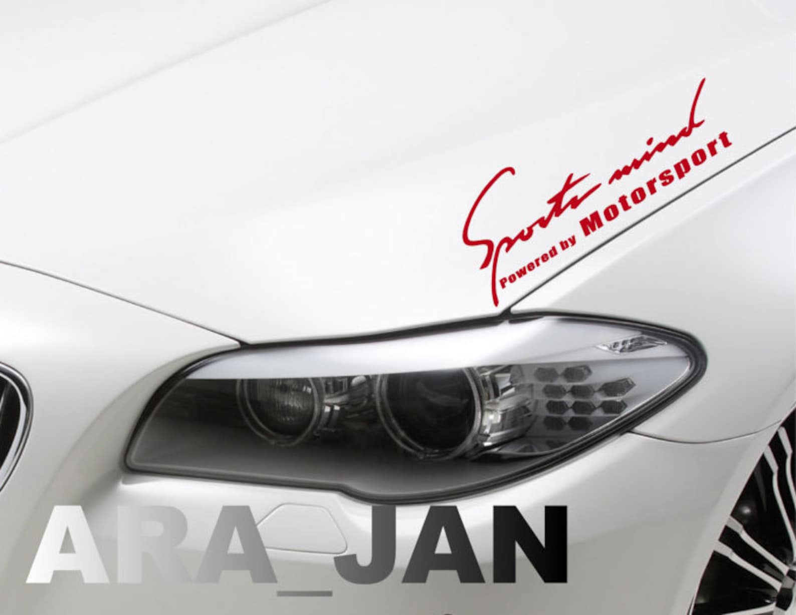 Sports Mind Motorsport Vinyl Decal Sticker Sport Racing Car - Etsy