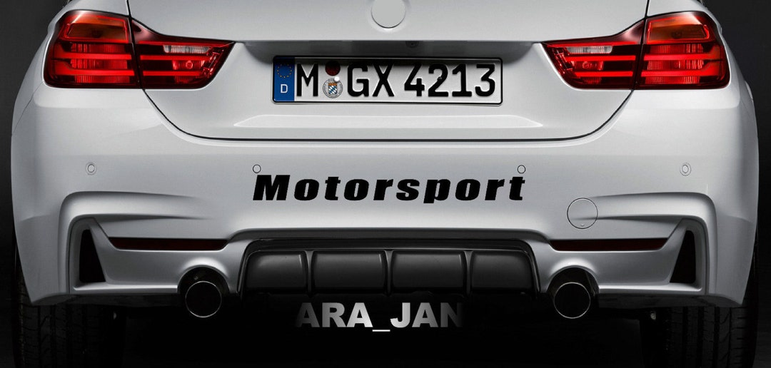 Motorsport Vinyl Decal Sticker Sport Racing Car Logo Emblem - Etsy