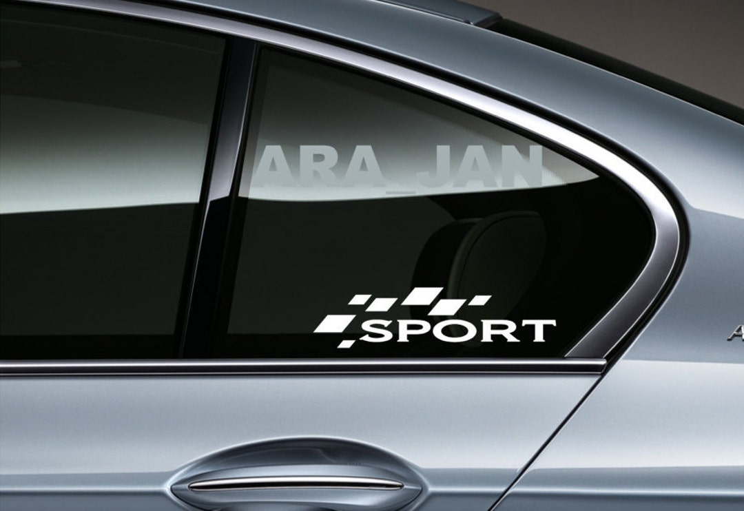 Sport Vinyl Decal Racing Sticker Car Logo Window - Etsy