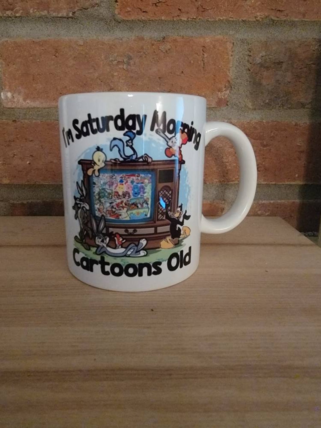 Saturday Morning Cartoons Old Custom Printed Coffee Mug - Etsy