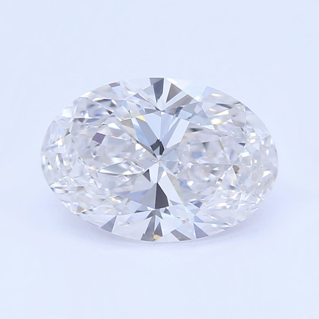 Ideal 1ct Oval VVS2 - E Color Lab Grown Diamond | 1 Ct Diamond | 1 ...