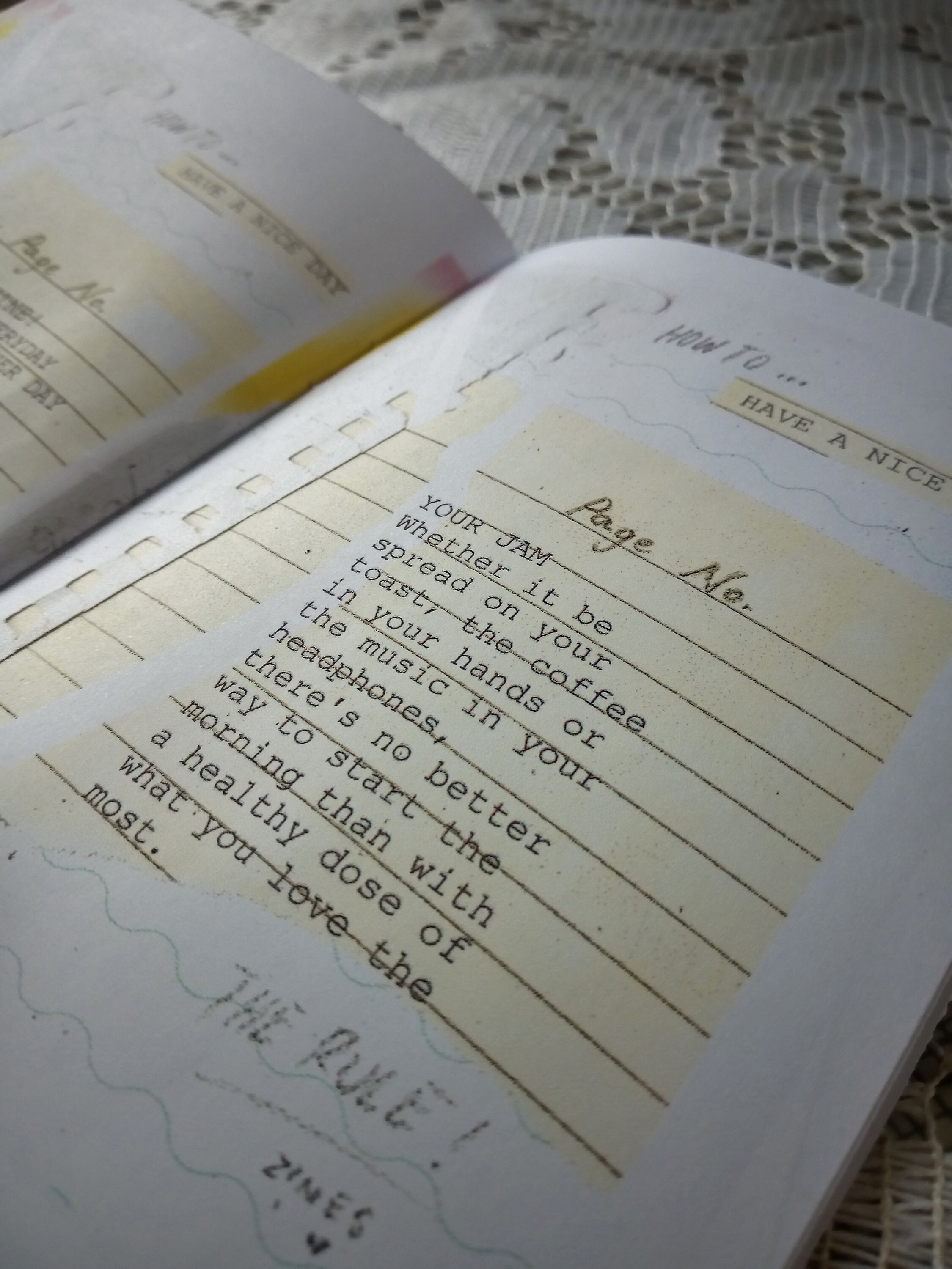 How to Have A Nice Day ZINE / PERZINE / ARTZINE - Etsy