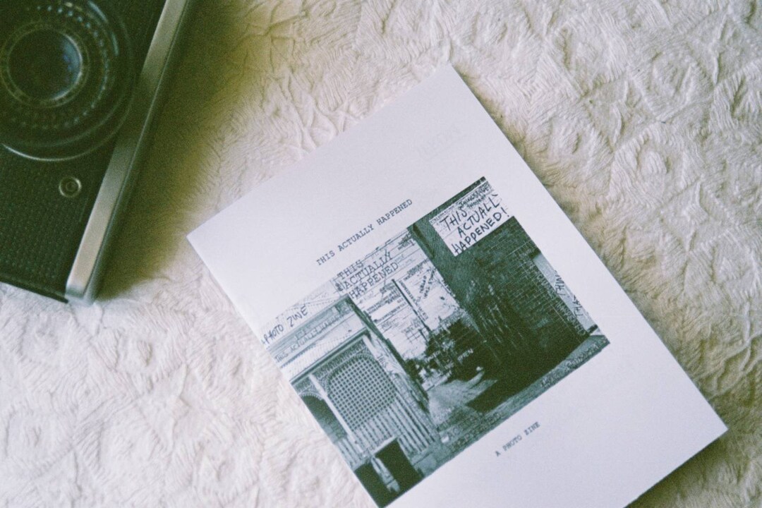 THIS ACTUALLY HAPPENED - Photo Zine / Art Zine - Etsy