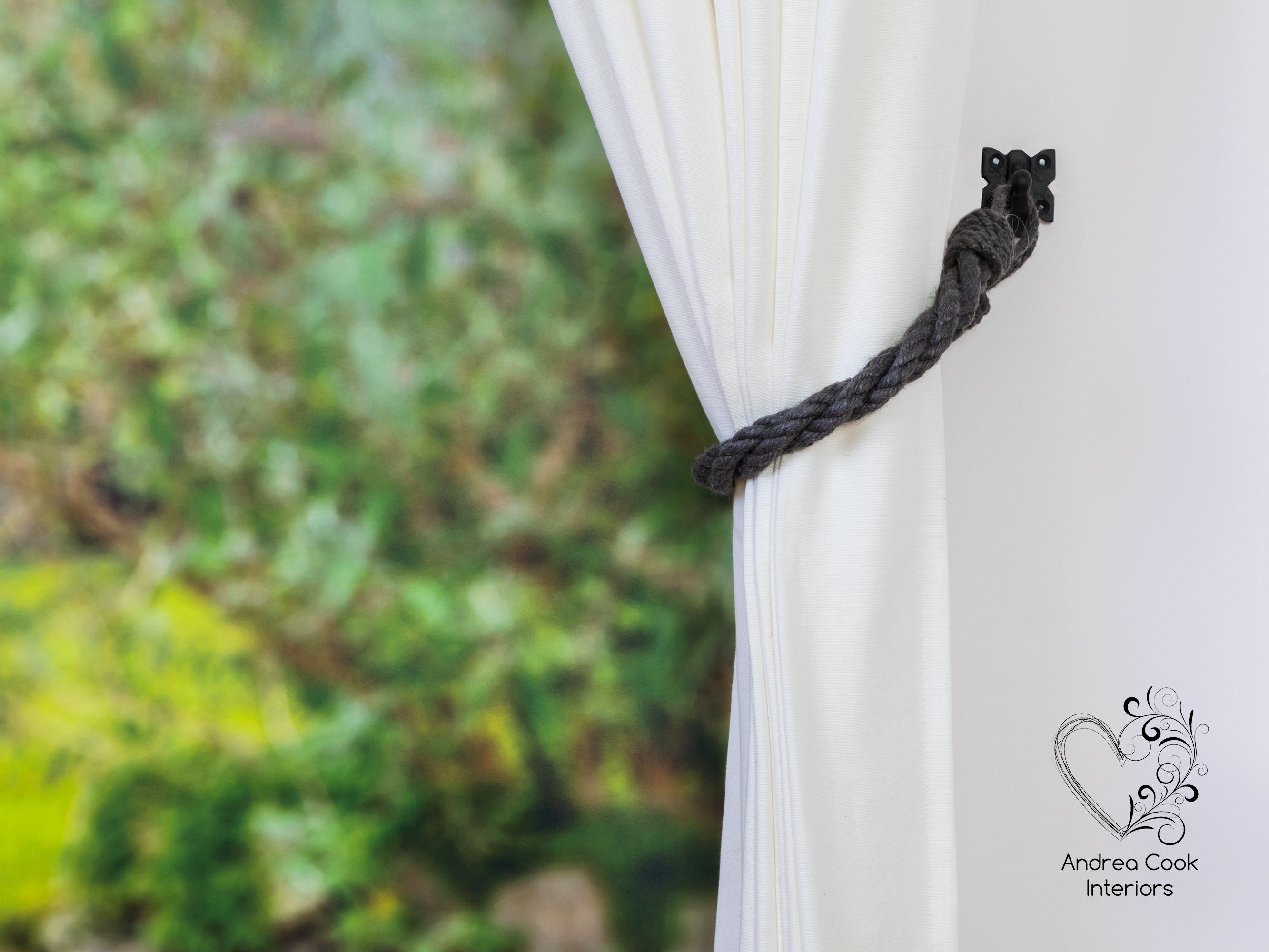 Beige Twisted Tiebacks Nautical Tiebacks Nautical Decor | Etsy UK