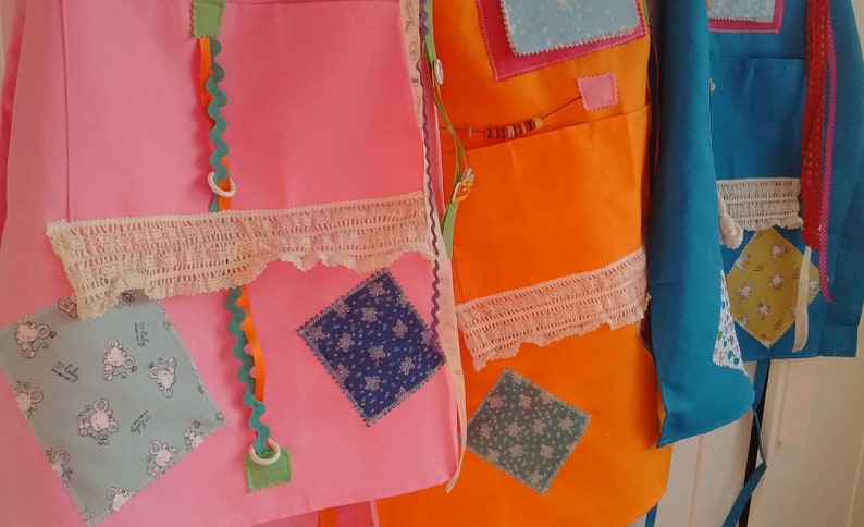 Dementia Apron Sensory Fiddle Twiddle Alzheimer's - Etsy