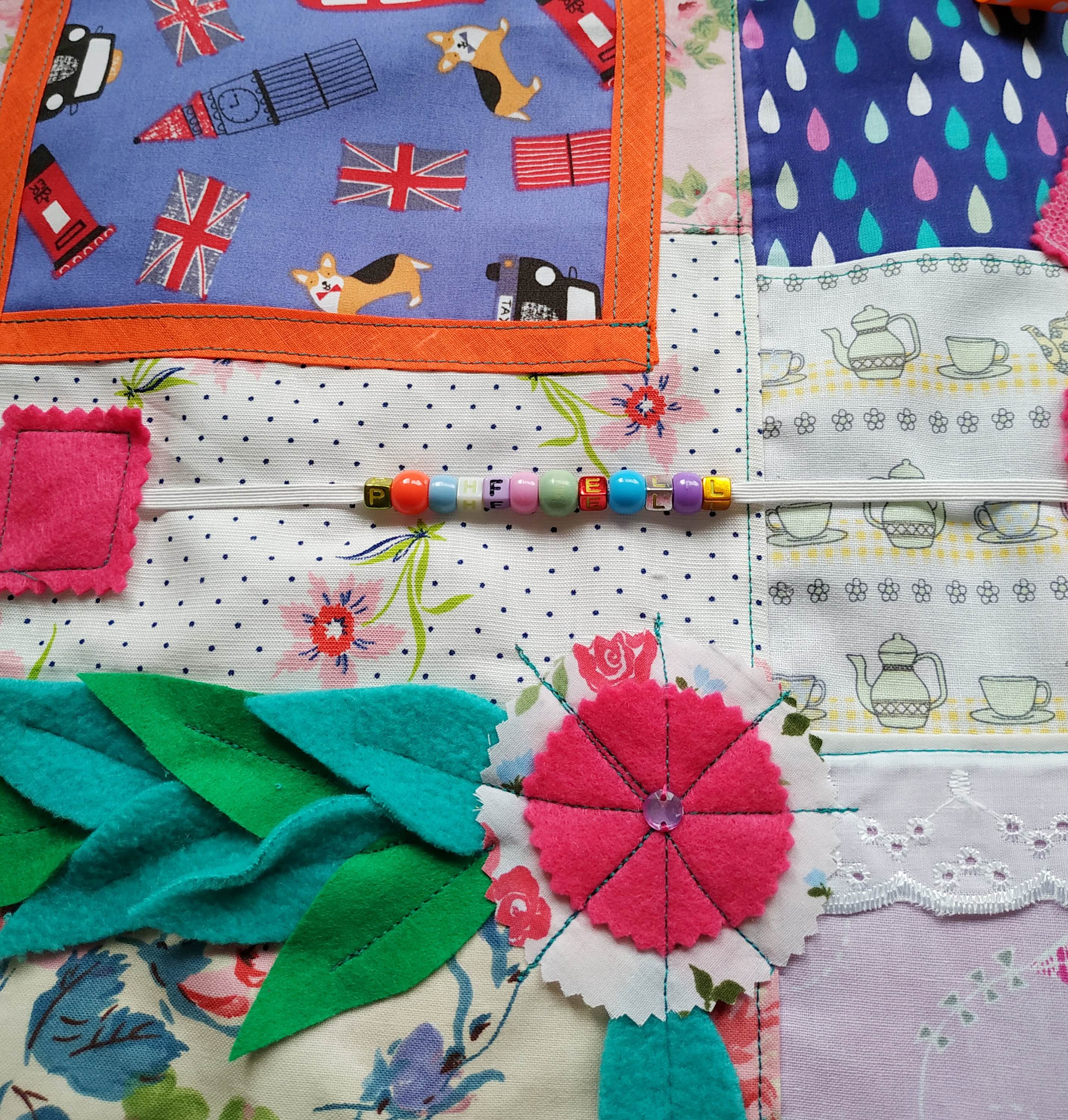 Dementia Blanket Alzheimers Sensory Quilt Help Fidget Pillow Activity ...