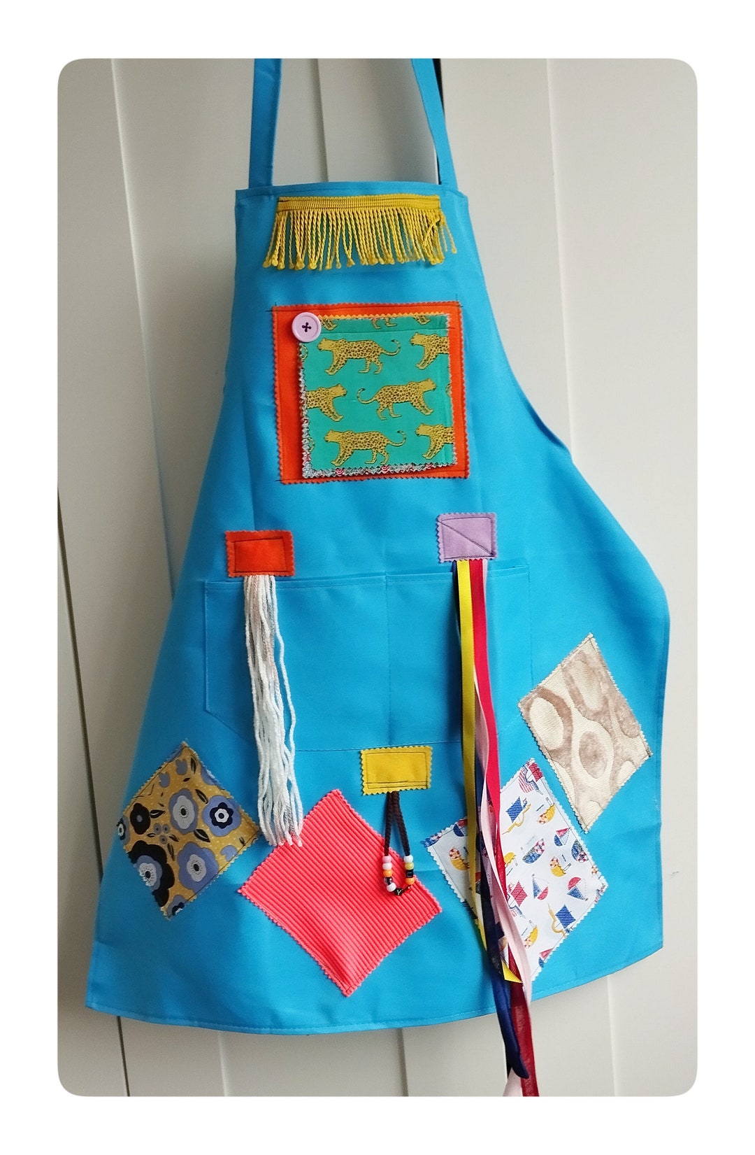 Fidget Apron Dementia Alzheimer's Seniors Help for Unwanted Behaviours ...