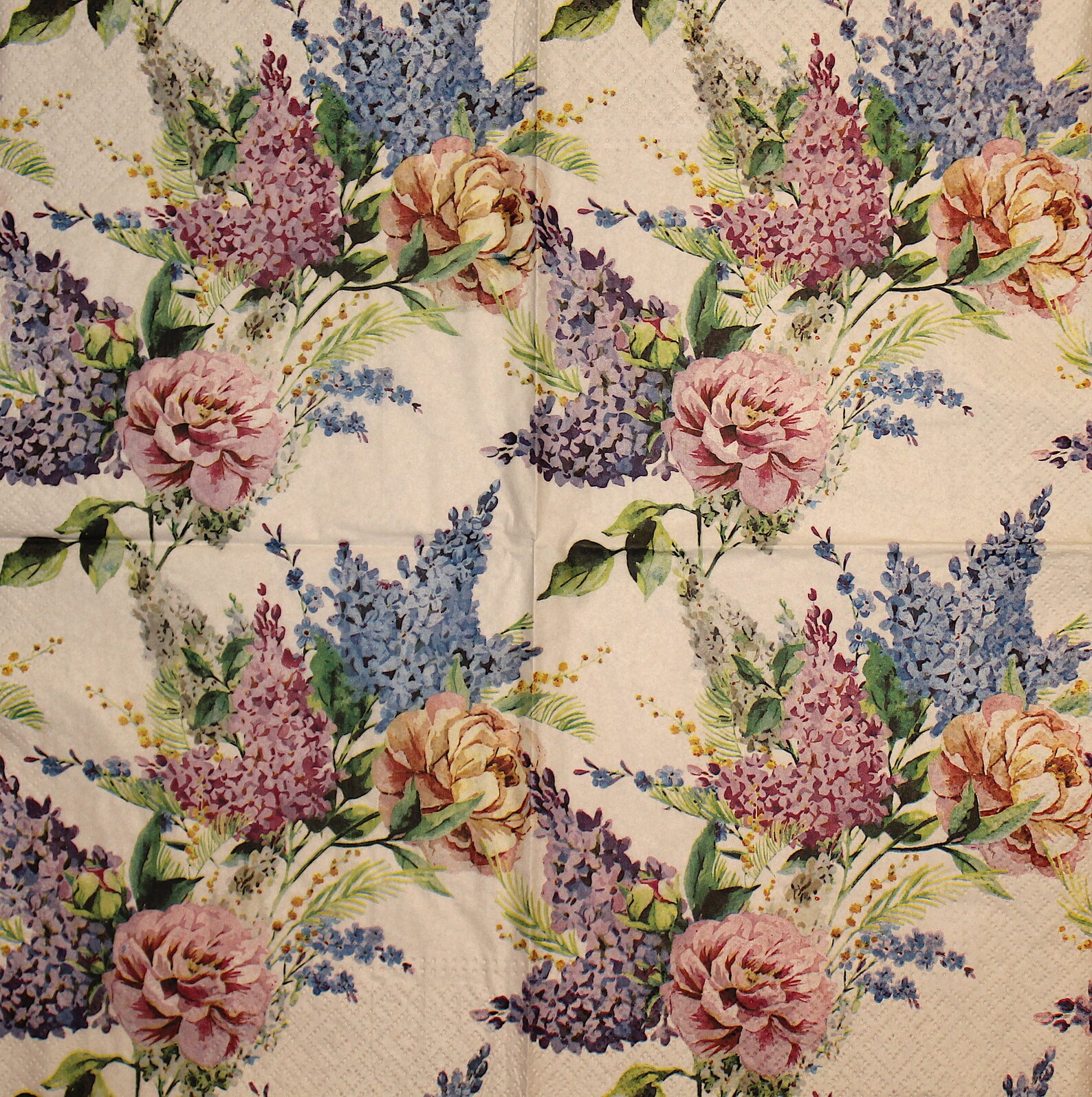 4 Paper Napkins for Decoupage,france, Provence, Napkins With Lilac ...