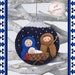 PDF Pattern Christmas Ornament Joseph, Mary and Baby Jesus - Etsy