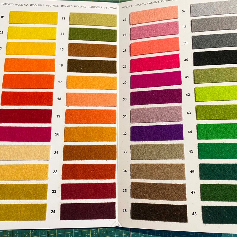 Felt Samples - Etsy