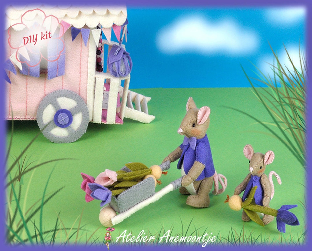 The Family Mouse: Timon & Toet - Etsy UK