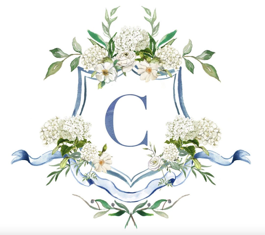 The Classic Crest is a Perfect for Wedding Stationery, Baby ...
