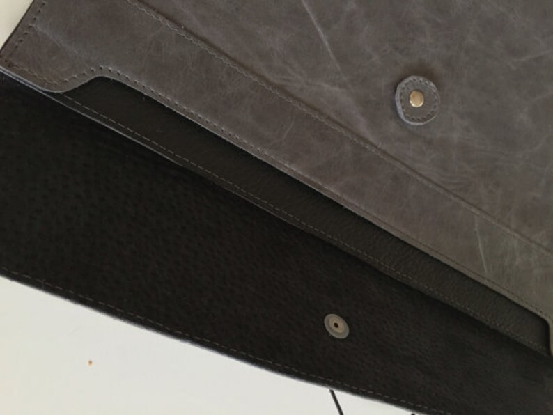 Leather Folder Document Holder Monogram Gift /handbags/business Gift ...