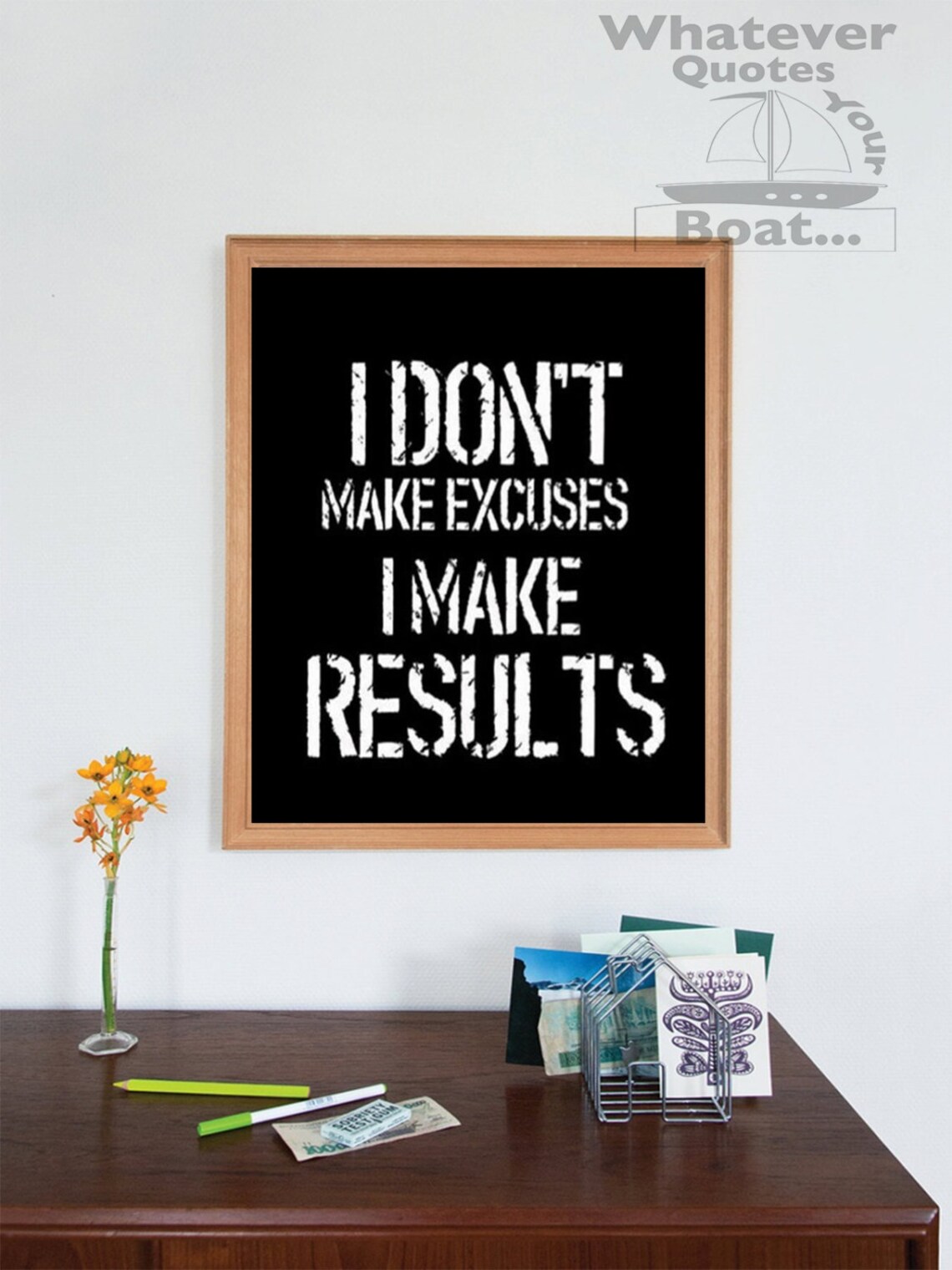 Motivation Poster Success Inspiration Quote Positive Life Picture Print ...