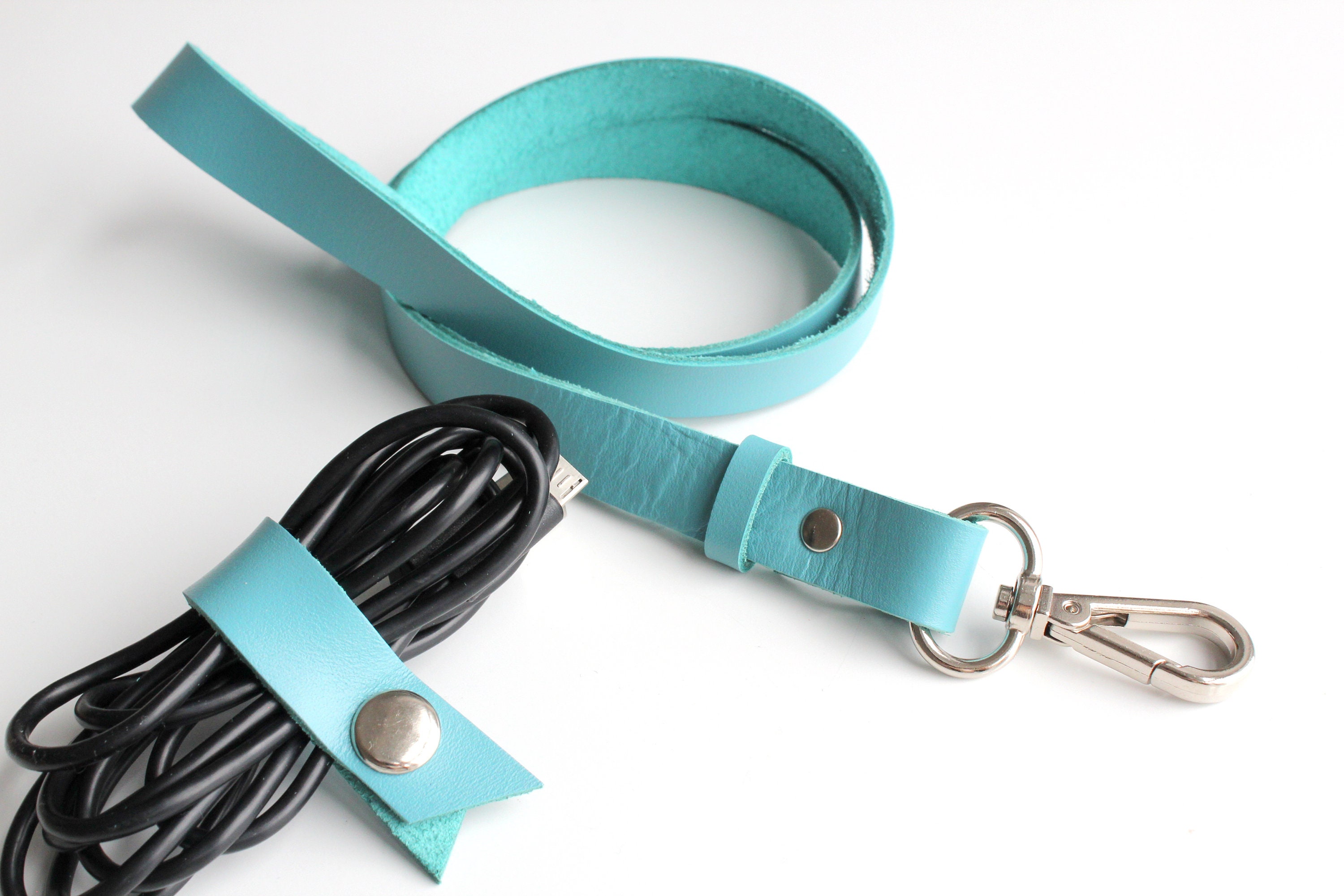 Leather lanyard for women Premium quality lanyard in | Etsy