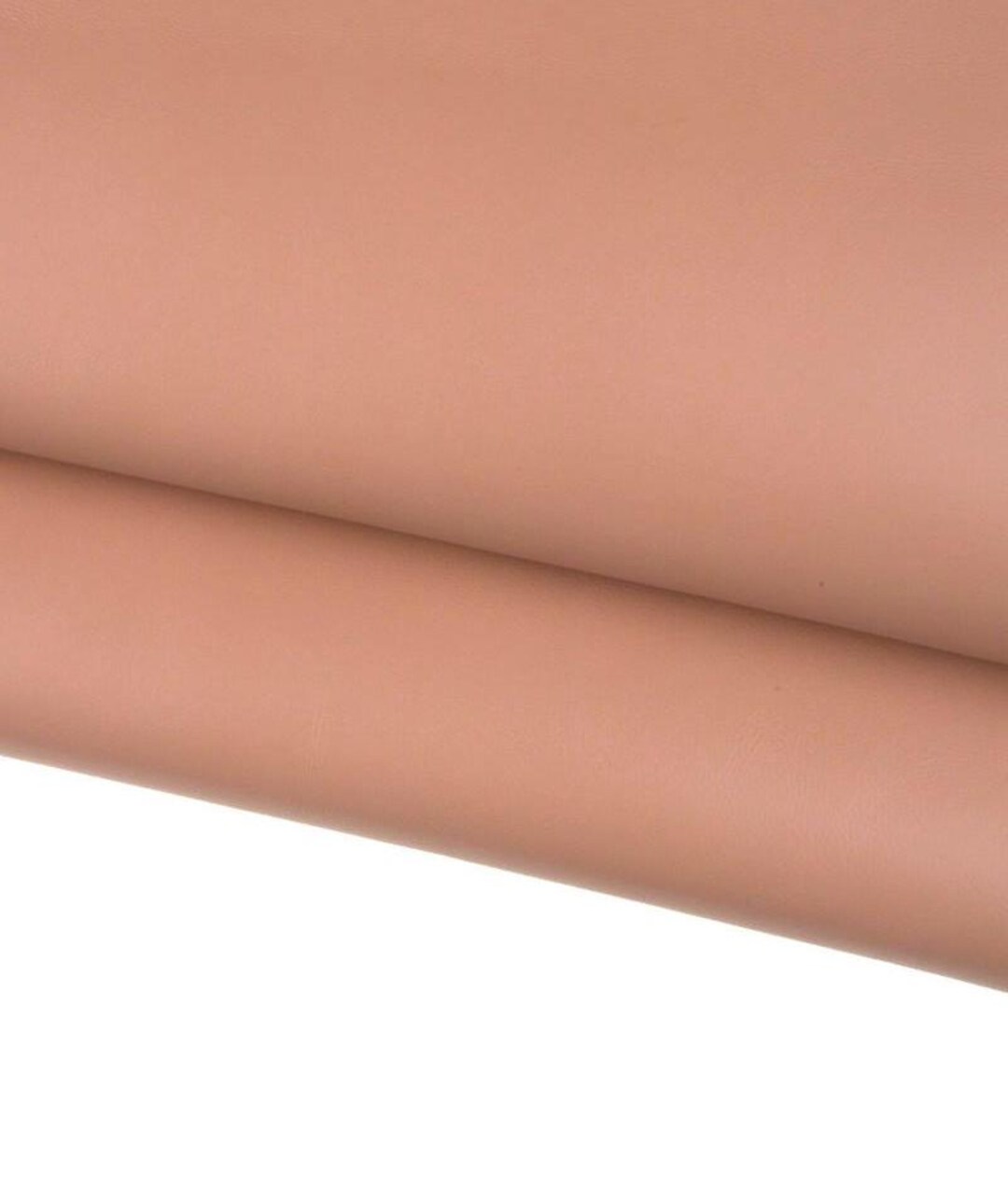 Flesh Pink SMOOTH Leather Skin, Soft Semi Glossy Nappa Sheepskin, Solid ...