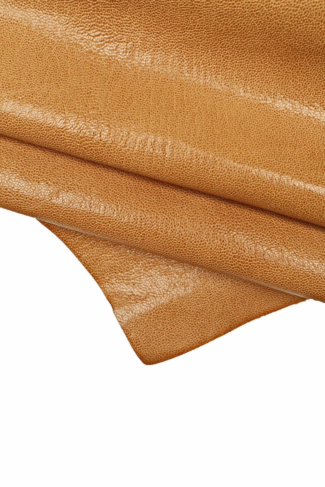 Camel PEBBLE GRAIN Leather Skin, Beige Vegetable Sporty Goatskin, Light ...