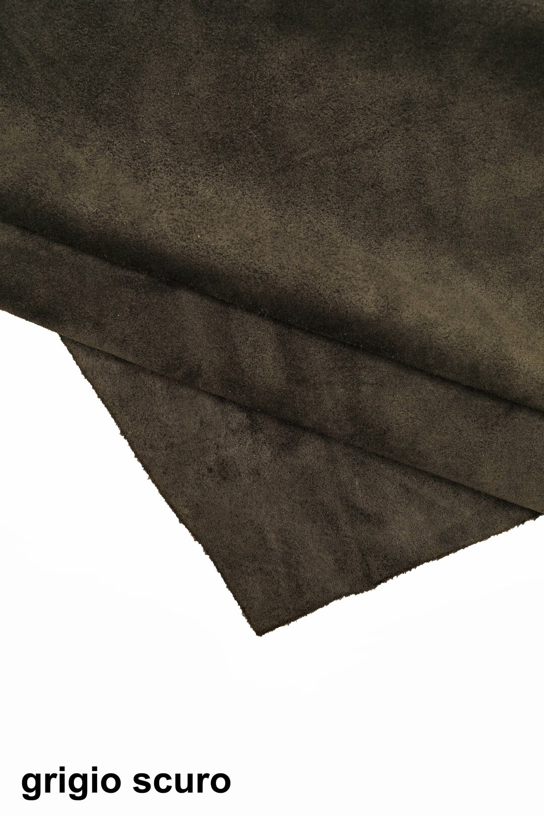Suede Texture Leather Hides, Soft Solid Colored Suede Velour Cowhide ...