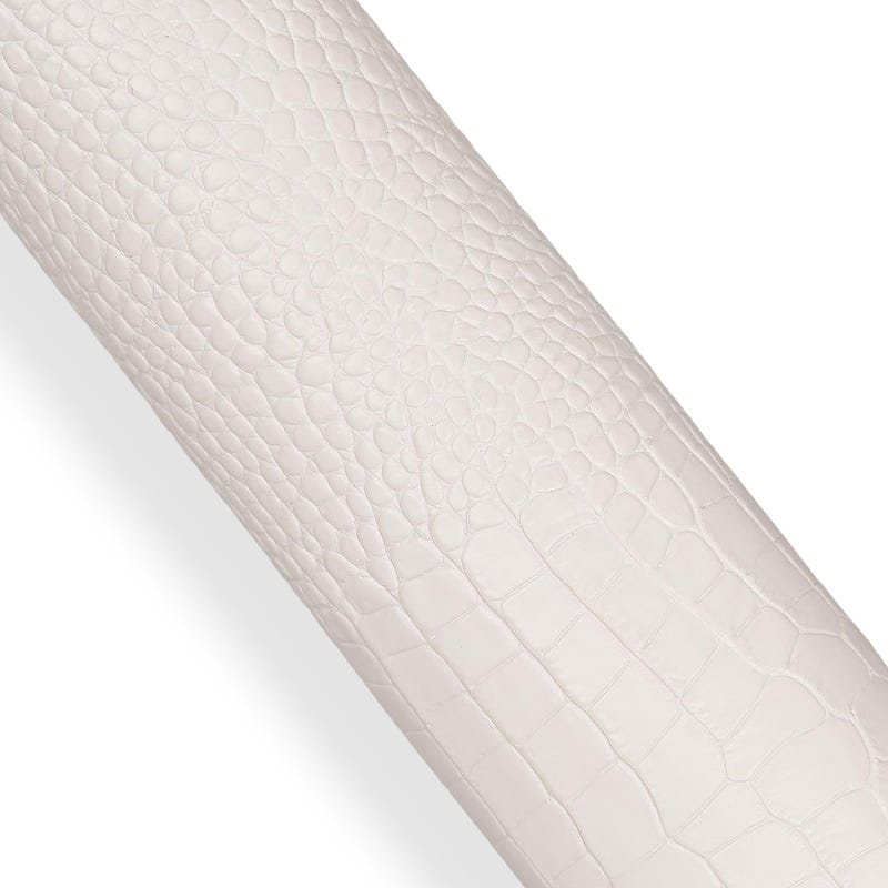 Alligator Hide White - Etsy UK